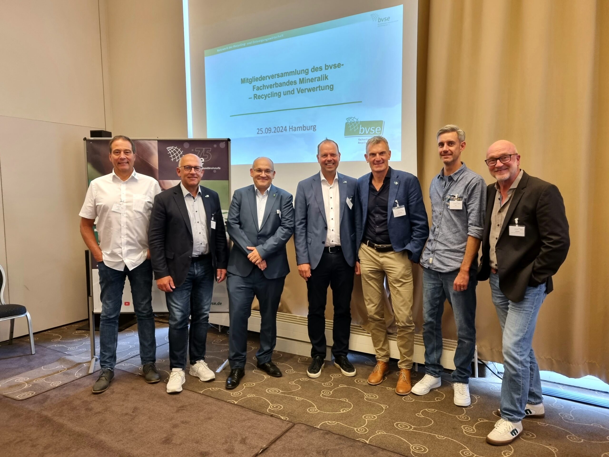 Neuer Vorstand für bvse-Fachverband Mineralik - RECYCLING magazin